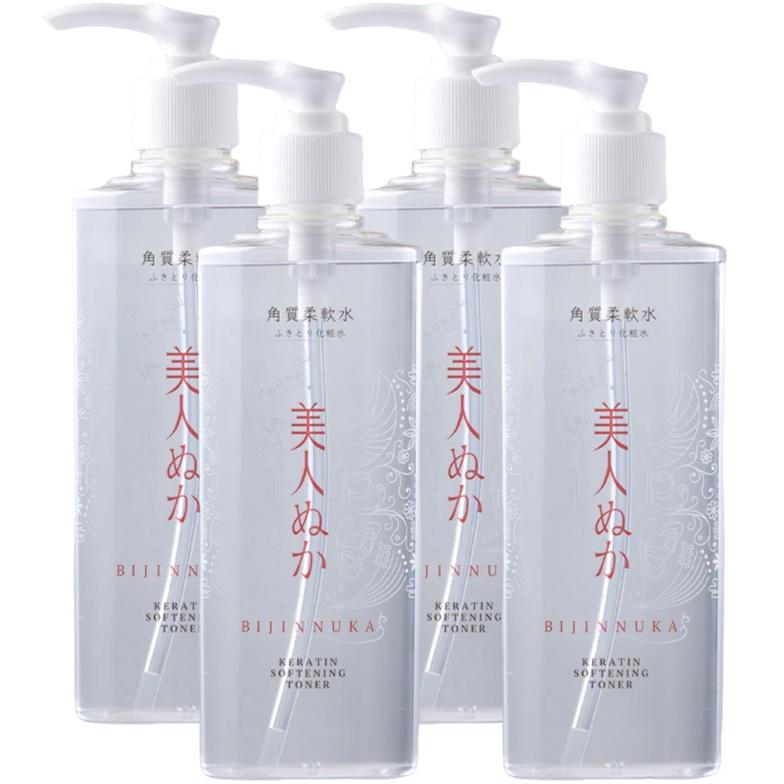 純米 配送料無料 リアル 美人ぬか 純米角質柔軟水 ふきとり化粧水 (198ml) ×4個セット (LP-YC) : Piony-パイオニー ヤフー店 - 通販 - Yahoo!ショッピング