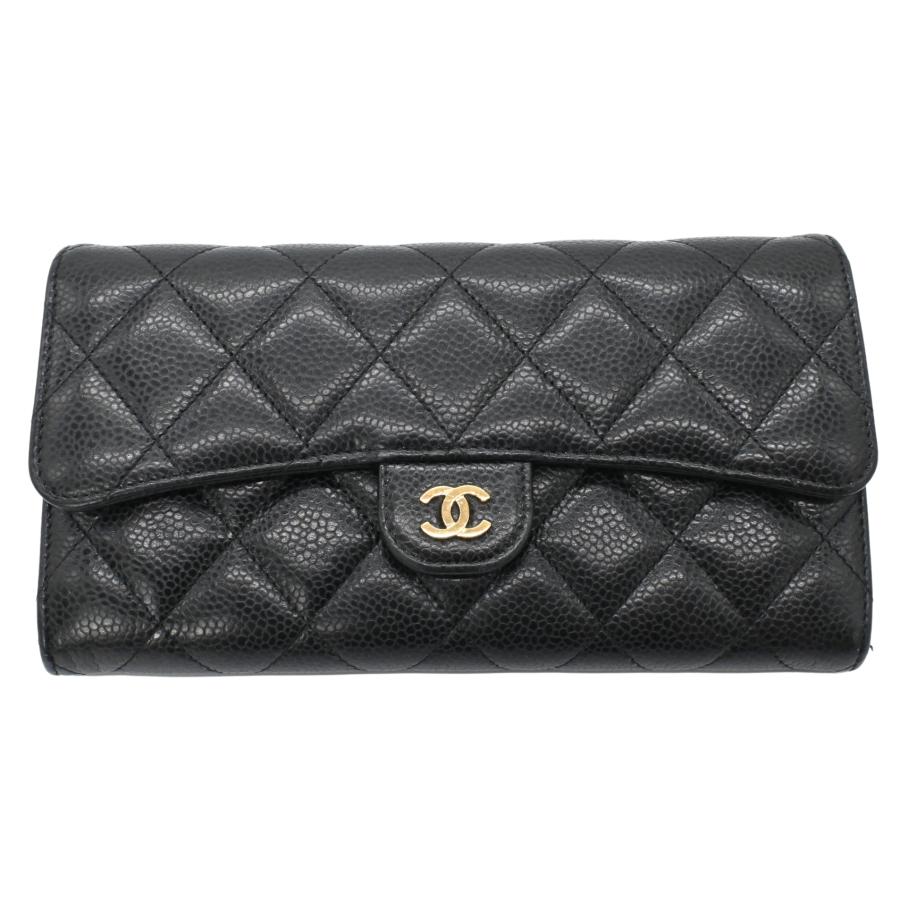 シャネル キャビアスキン マトラッセ ココマーク 長財布 ブラック 28番代 クラシック AP0241 :230606-1:Every PIPO - 通販 - Yahoo!ショッピング