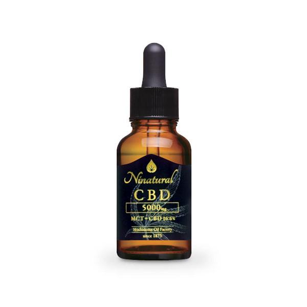 Ninatural ニーナチュラル CBD オイル CBD5000mg 30ml 濃度16.6% アイソレート MCTオイル ストレス 睡眠 眠り 高濃度 : PIQQOL - 通販 ...