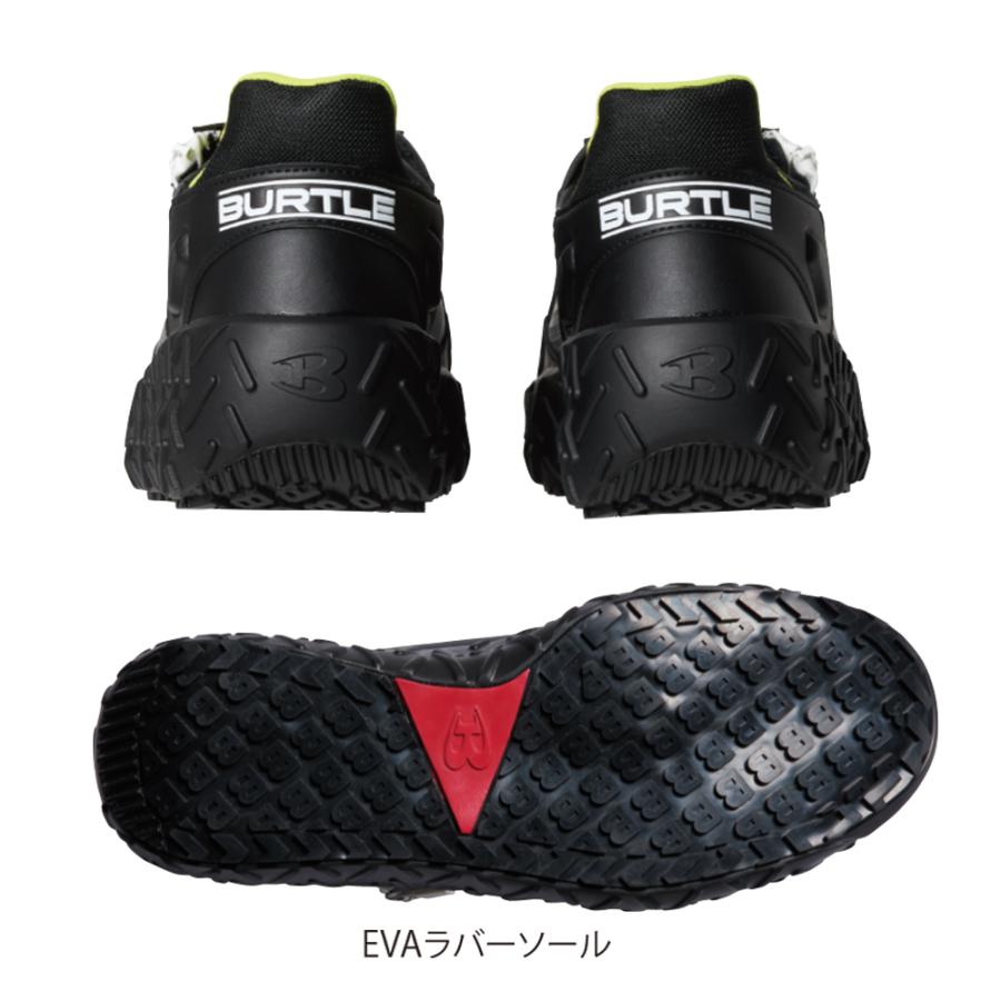 即日発送 バートル BURTLE 2024年 新作 安全靴 セーフティシューズ スニーカー 耐油 耐滑 サイドファスナー ハイカット アシックス ミズノ 3301 : b-3301 : 作業着 ...
