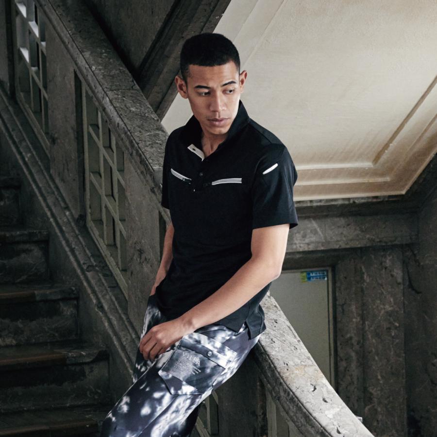 HOOH 村上被服 VILEA ミニ衿 半袖 ポロシャツ 作業着 作業服 吸汗速乾 消臭 通気 耐久 605 : ワークルYahoo!店 - 通販 - Yahoo!ショッピング