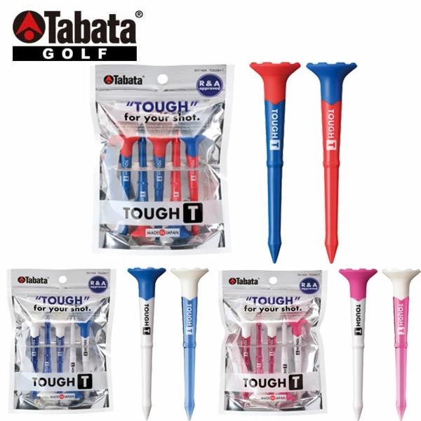 Tabata タバタ タフティー GV1424 全長80mm(5本入) 40mmティーアップガイド付き /TABATA/TOUGH T/ゴルフティー : パイレーツフラッグゴルフ - 通販 ...