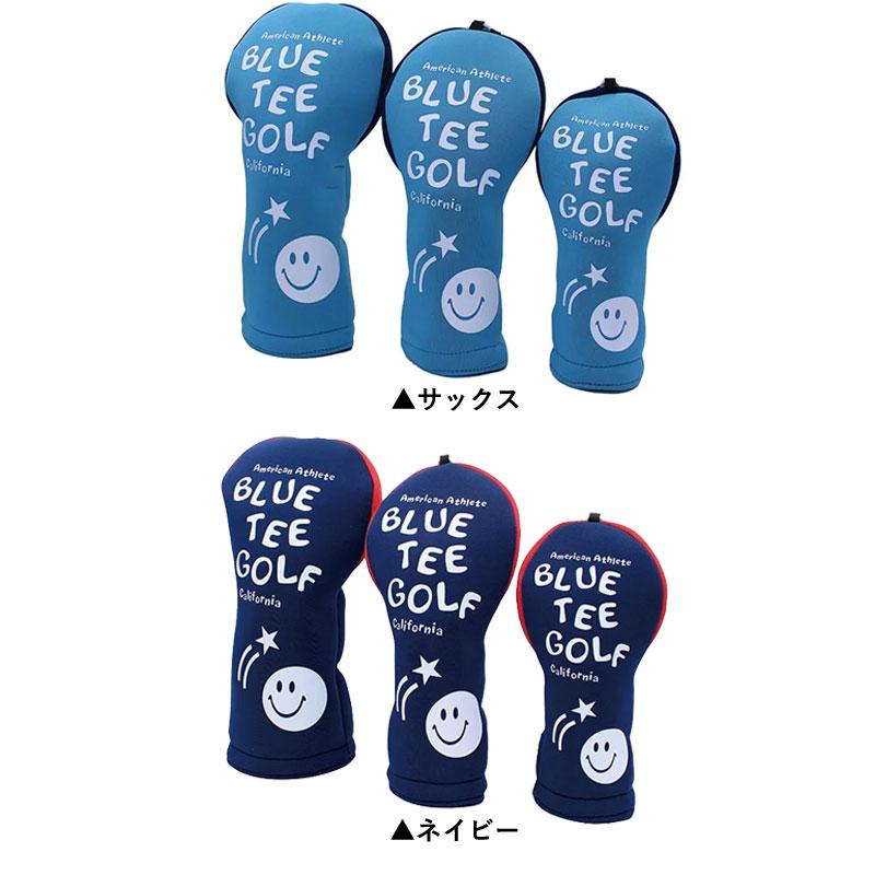ブルーティーゴルフ ヘッドカバー HC−034 スマイルストレッチヘッドカバー /BLUE TEE GOLF : hc034 : パイレーツフラッグゴルフ - 通販 - Yahoo!ショッピング