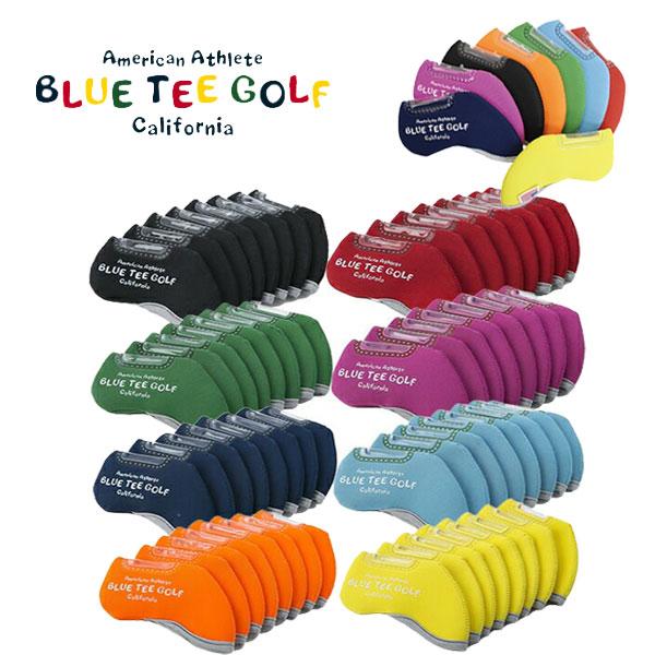 BLUE TEE GOLF（ブルーティーゴルフ） ストレッチ アイアンカバー 8個セット IC−002 番手確認窓付き /BLUE TEE GOLF : パイレーツフラッグゴルフ - 通販 ...