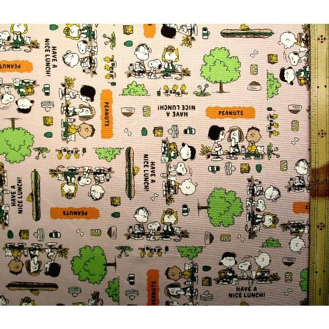キャラクター 生地 布 スヌーピー （ ベージュ 系 ) 柄番号173（ 2023 - 2024 ) オックス 綿100％ 生地幅−約108cm G-3709-1A-kk-7802 : 手芸の ...