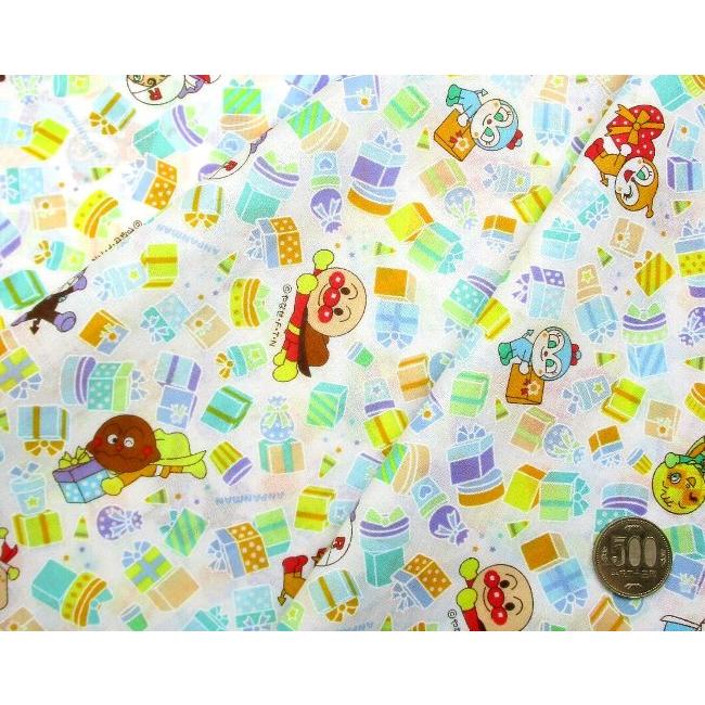 キャラクター 生地 布 アンパンマン（ ブルー系 ) 柄番号102 （ 2024 ローン（ 綿100% 生地幅−約108cm v2140-1a-kk-7885 : 手芸のピロル・手芸用品と生地 ...