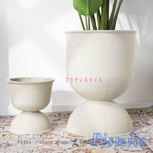 植木鉢 観葉植物鉢 シンプル 北欧 大型 底穴付き セメント製 通気性 クリエイティブ フラワー 杯形 おしゃれ 鉢植え インテリア アイデア植木鉢 落地 寄せ植え : pis4282eb2d ...