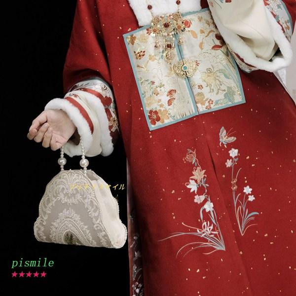 ハンドバッグ 白 レース刺繍 花柄 フランス風 パーティーバッグ 2way ショルダー レディース クラッチバッグ 結婚式 パールチェイン : プリティスマイル - 通販 - Yahoo!ショッピング