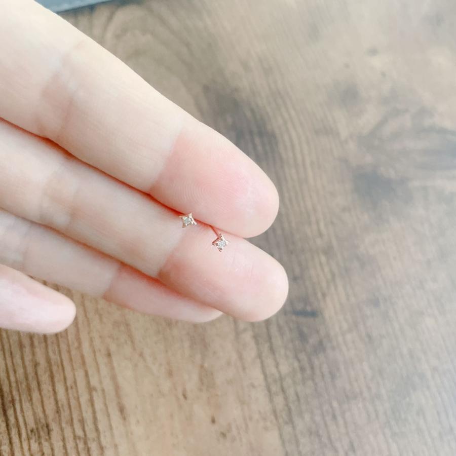 《金属アレルギー対応》Silver925 S925 シルバーピアス 菱形 小ぶり 2mm 上品 Peacetachio : シルバーアクセサリー専門店ピスタチオ - 通販 - Yahoo!ショッピング