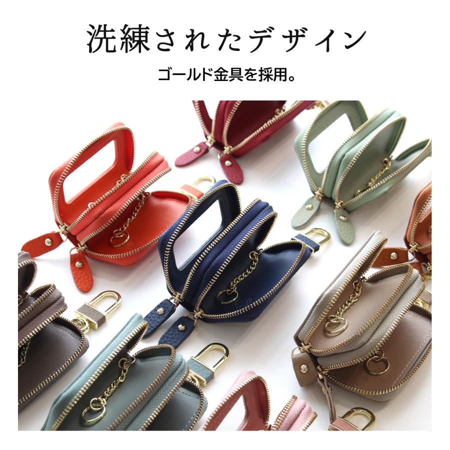 Pit-Life スマートキーケース 2つ収納 クリア窓 キーレス対応 革 メンズ レディース 可愛い ダブルファスナー トヨタ ホンダ 日産 スズキ マツダ スバル : ピットライフ ...