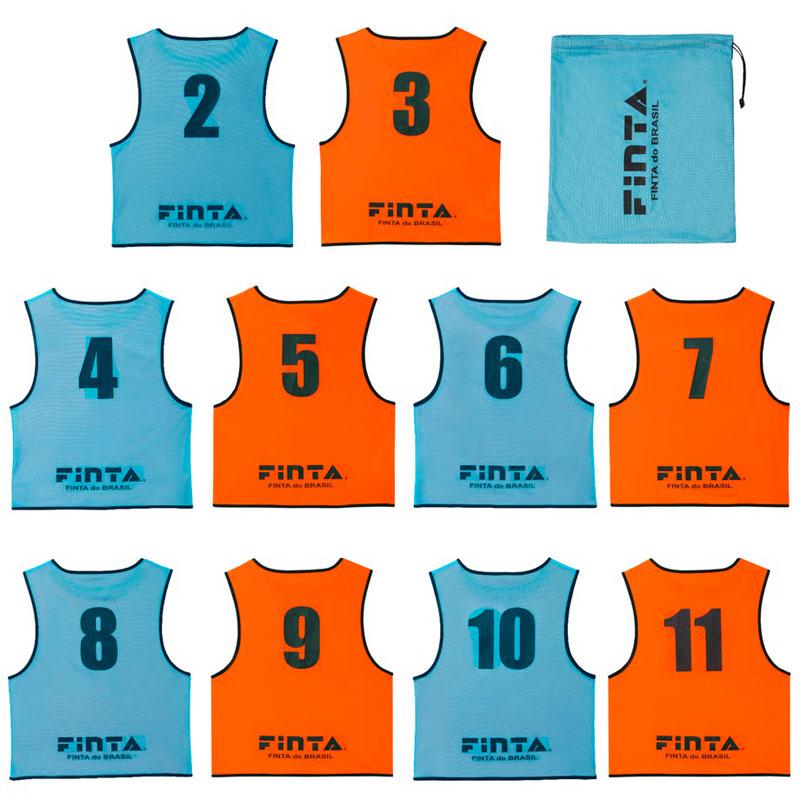 フィンタ FINTA  JRリバーシブルビブス（10枚セット） サッカー フットサル ビブス  24SS (FT3028) FINTA（フィンタ） JRリバーシブルビブス（10枚セット） サッカー