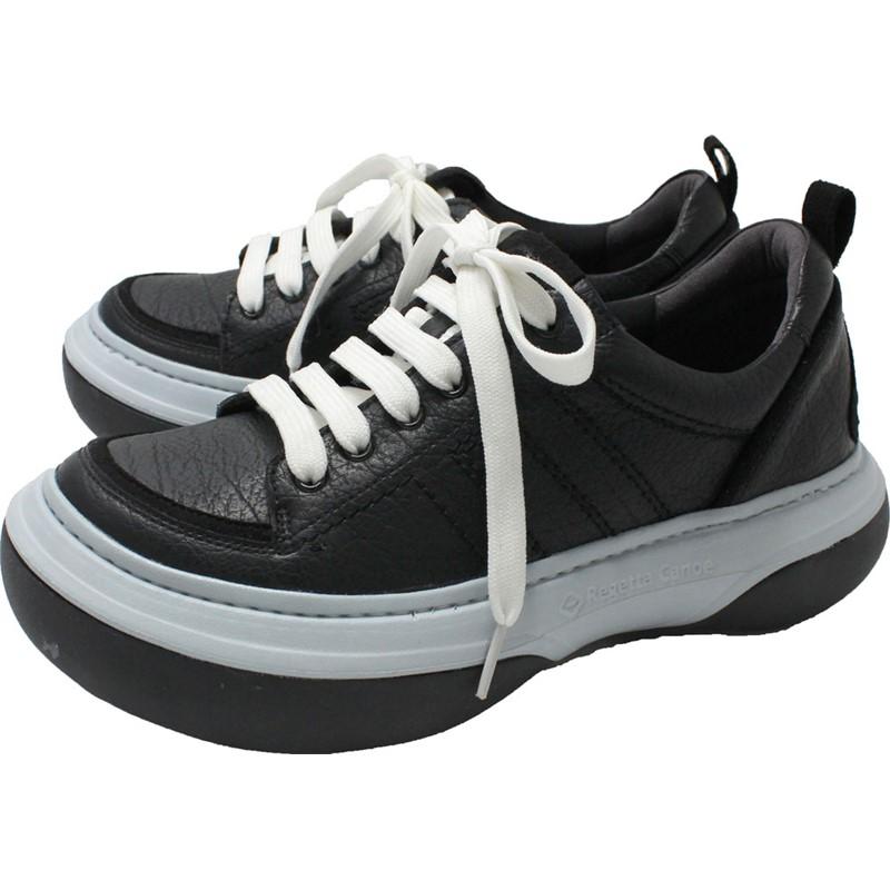 regettacanoe(リゲッタカヌー) レースアップシューズ CJFT-001 カジュアルシューズ (cjft001-blk) : ピット ...