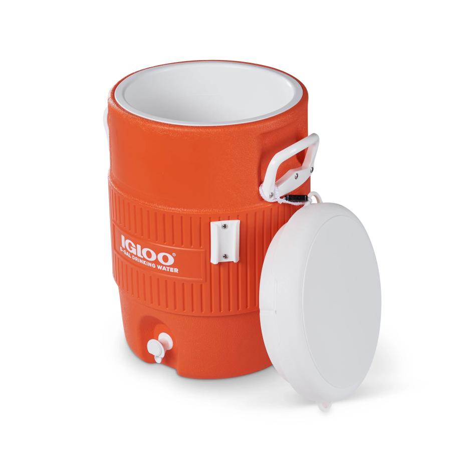 Igloo 5-Gallon Heavy-Duty Beverage Cooler - Orange イグルー 5ガロン (18.9L ...