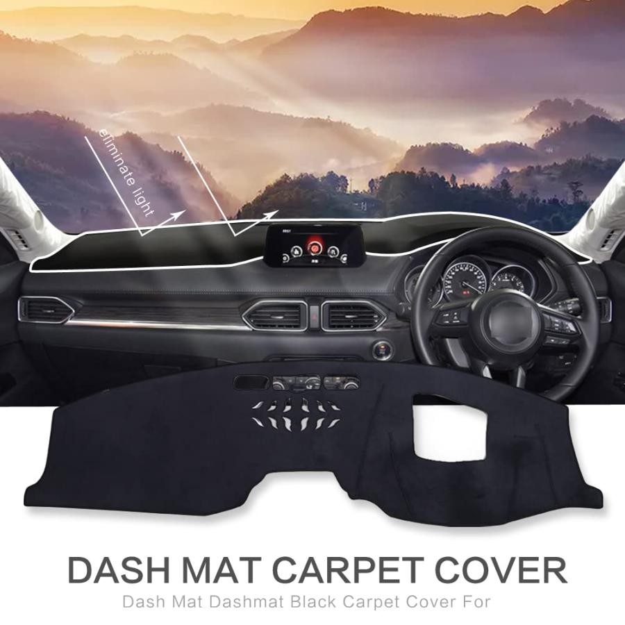 SMABEE ダッシュボードマット マツダ Mazda CX-5 KF系(2016年〜現行) KFEP/KF5P/KF2P型 CX-8 KG系(201 : ポケットラボ - 通販 ...