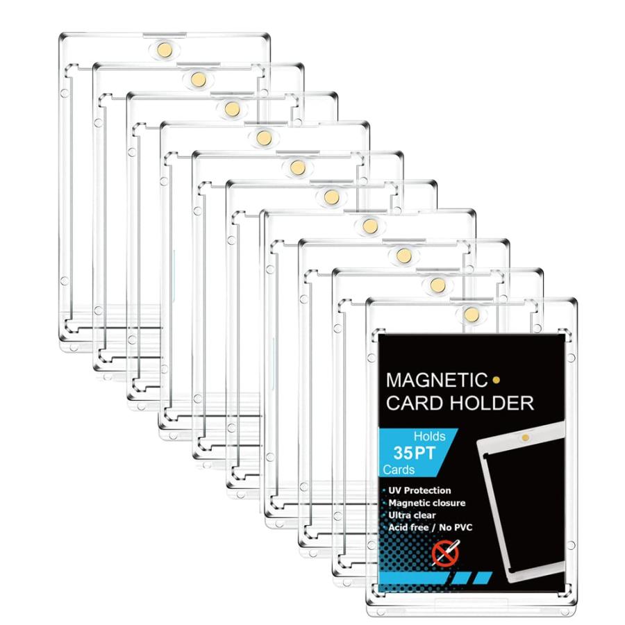 FFOGG マグネットローダー ポケカ ローダー UVカット マグネットホルダー 35pt 収納 トレカ保護ケース ケース 遊戯王カードケース : ポケットラボ - 通販 - Yahoo!ショッピング