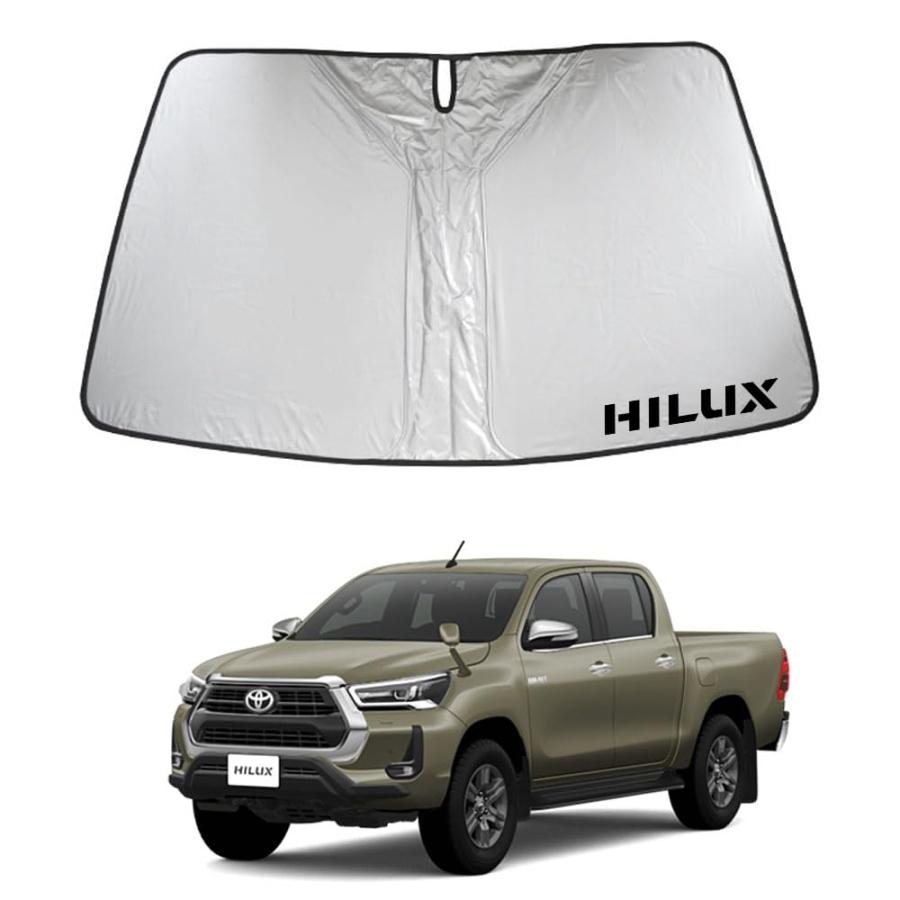 LEXLEYS トヨタ ハイラックス GUN125系 改良専用 フロント サンシェード PRIUS 遮光 カーテン シェード 日よけ 車 ワンタッチ : ポケットラボ - 通販 - Yahoo ...