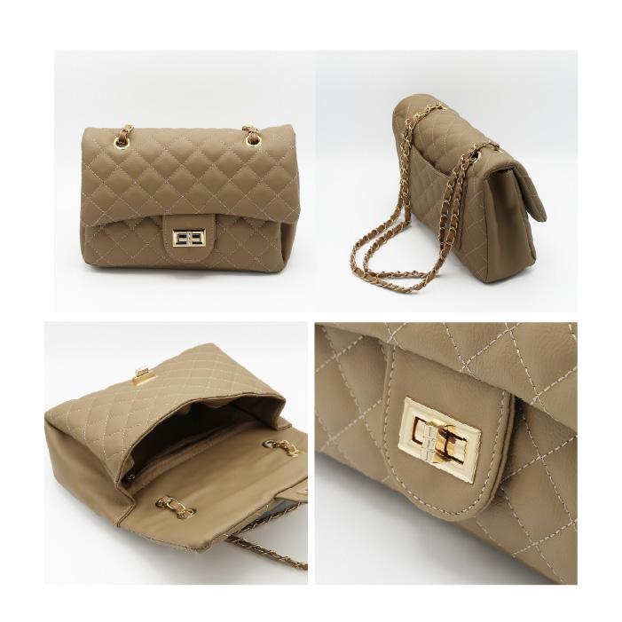 2WAY キルティング チェーン ショルダーバッグ ショルダー ハンドバッグ チェーンショルダー チェーンバッグ 合皮 レザー風 altrose rb332393 : rb332393 ...