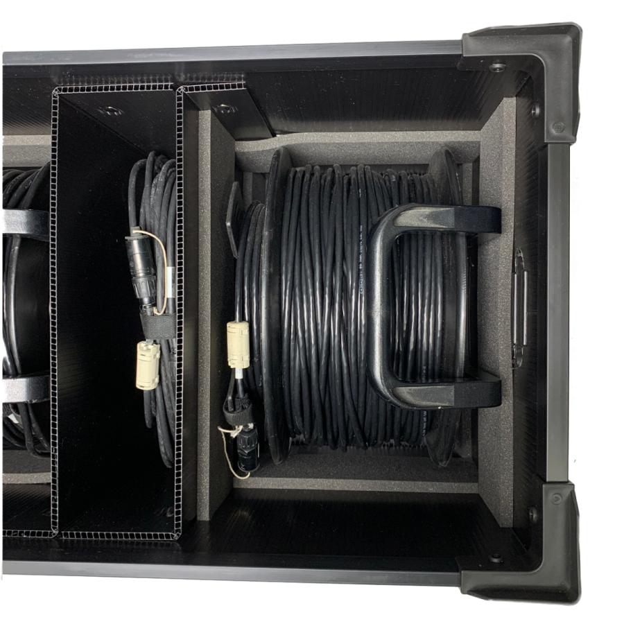 プラダンケース Roland REAC W100S-RSCHILL ( シル 製) GT310が2台収納 緩衝材入りケーブルリール用 ...