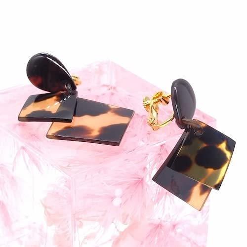 本べっ甲 イヤリング（E-034） : なにわべっ甲プラージュ - 通販 - Yahoo!ショッピング