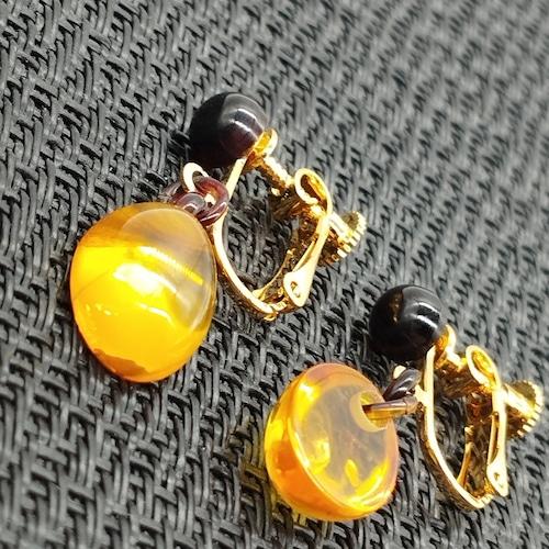 べっ甲 バラフ 本琥珀 イヤリング ぶら下がり イエロー (E-068) : なにわべっ甲プラージュ - 通販 - Yahoo!ショッピング