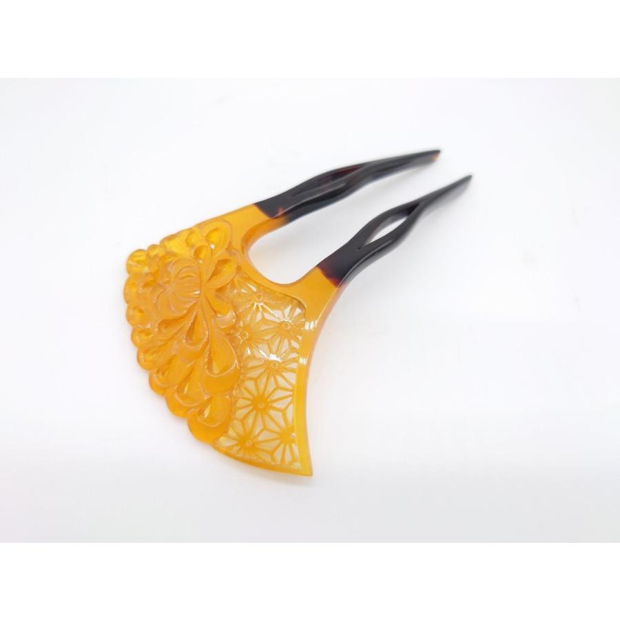 本べっ甲かんざし（K-003） : なにわべっ甲プラージュ - 通販 - Yahoo!ショッピング