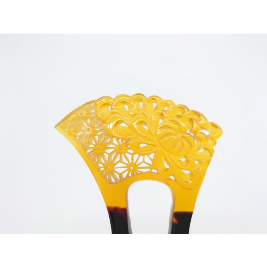 本べっ甲かんざし（K-003） : なにわべっ甲プラージュ - 通販 - Yahoo!ショッピング