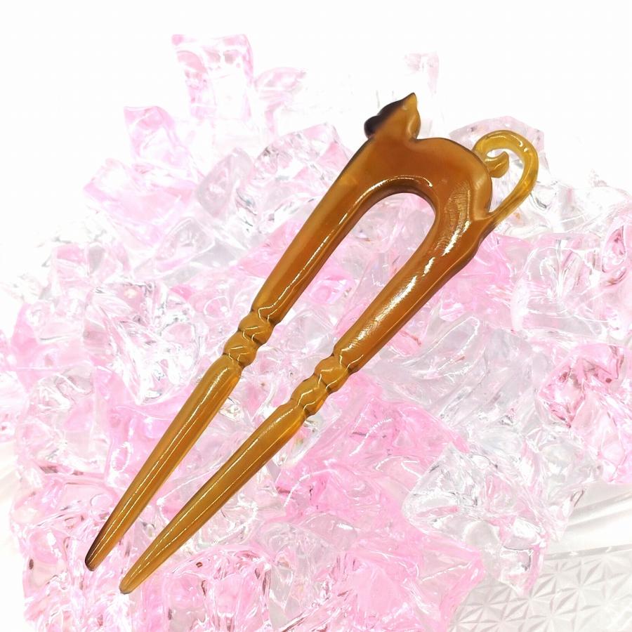 本バッファロー 簪（かんざし）（K-011） : なにわべっ甲プラージュ - 通販 - Yahoo!ショッピング