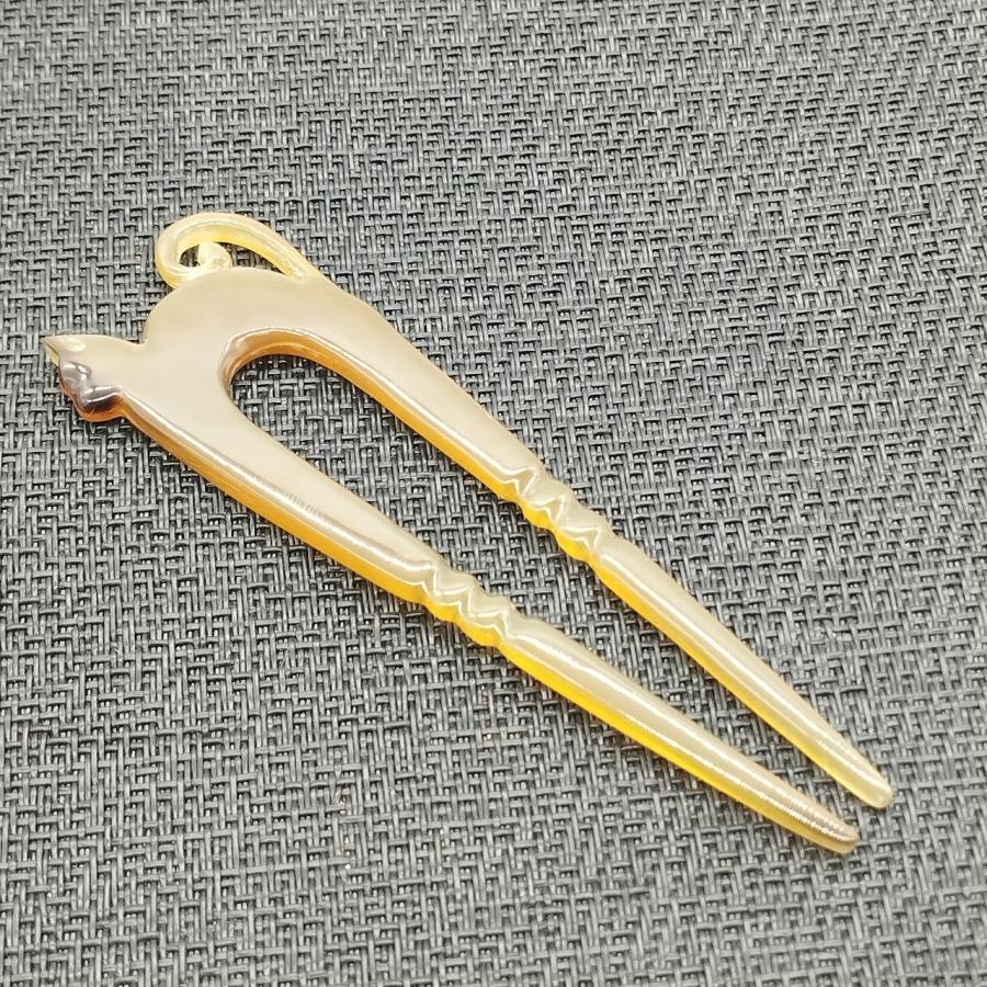 本バッファロー 簪（かんざし）（K-011） : なにわべっ甲プラージュ - 通販 - Yahoo!ショッピング