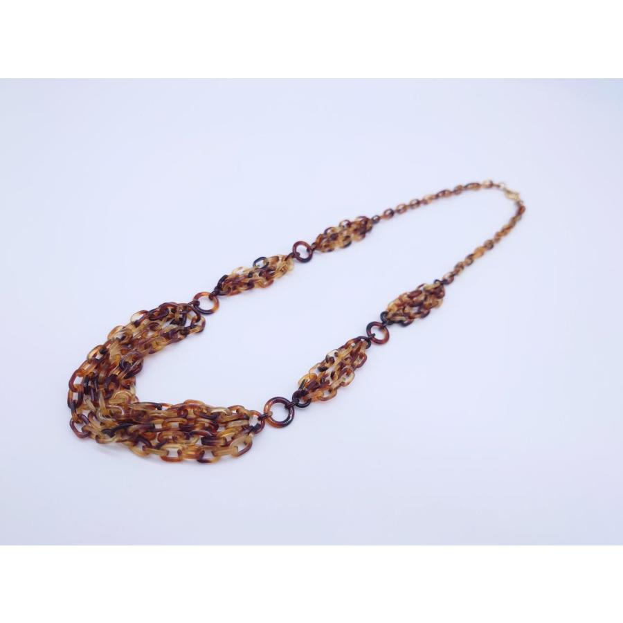 本べっ甲 ネックレス（N-025) : n-025 : なにわべっ甲プラージュ - 通販 - Yahoo!ショッピング