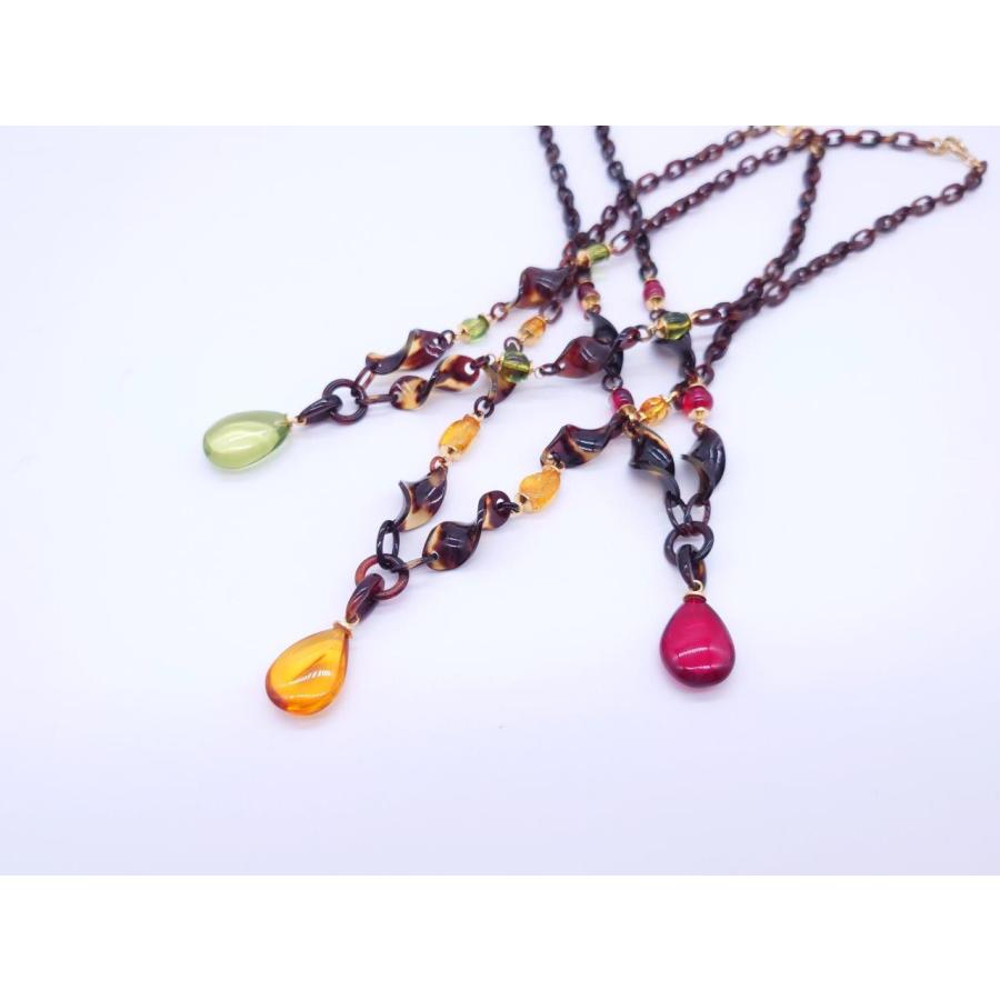 本べっ甲 ネックレス（N-050） : なにわべっ甲プラージュ - 通販 - Yahoo!ショッピング