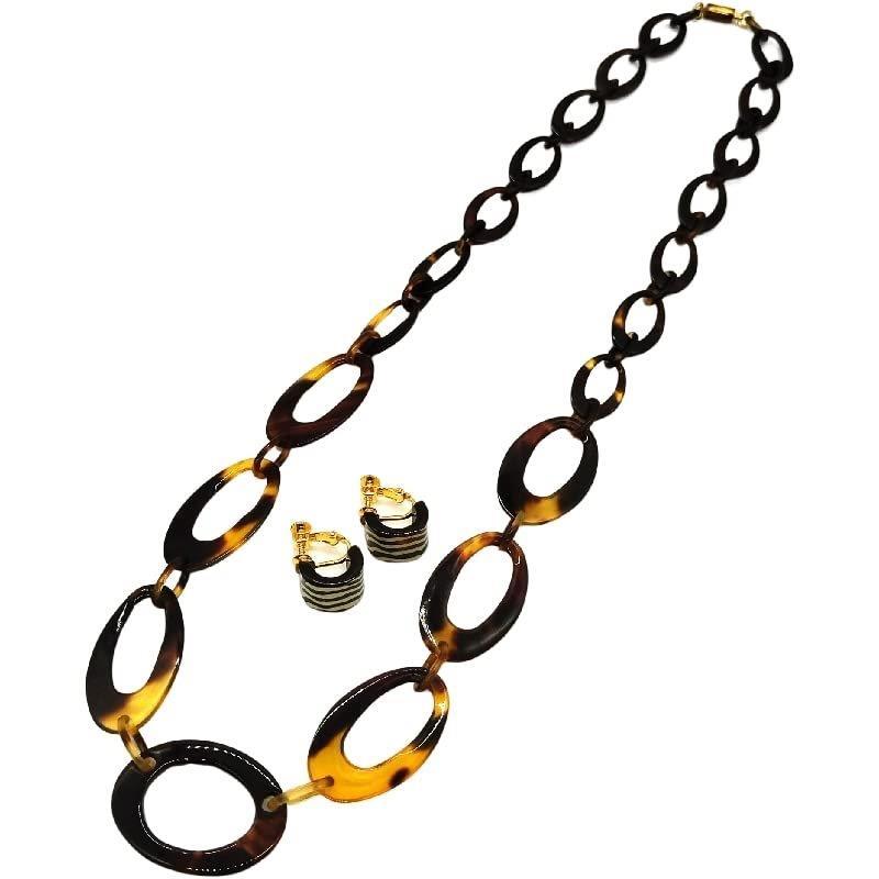 本べっ甲 ネックレス（N-080) : なにわべっ甲プラージュ - 通販 - Yahoo!ショッピング