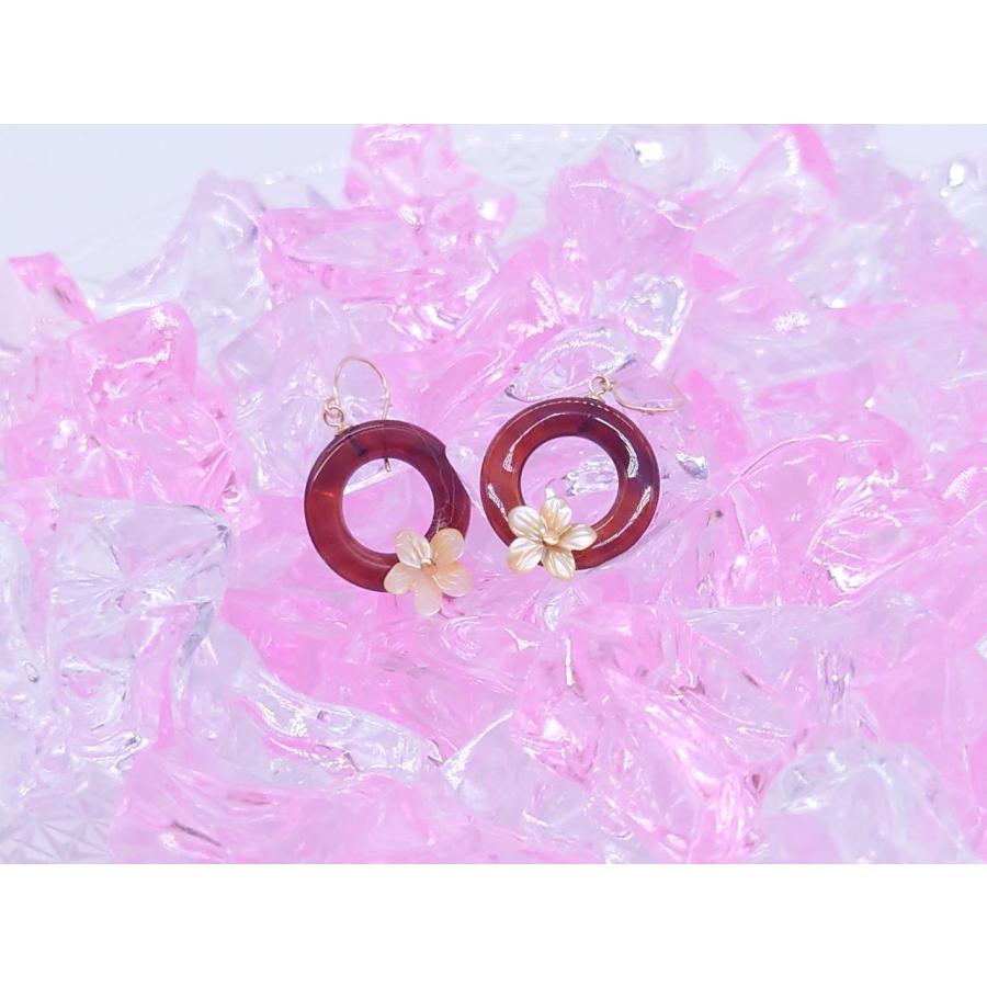 本べっ甲ピアス（Pi-030） : なにわべっ甲プラージュ - 通販 - Yahoo!ショッピング