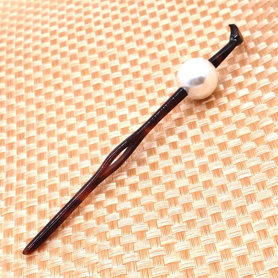 本べっ甲かんざし（TK-010） : なにわべっ甲プラージュ - 通販 - Yahoo!ショッピング