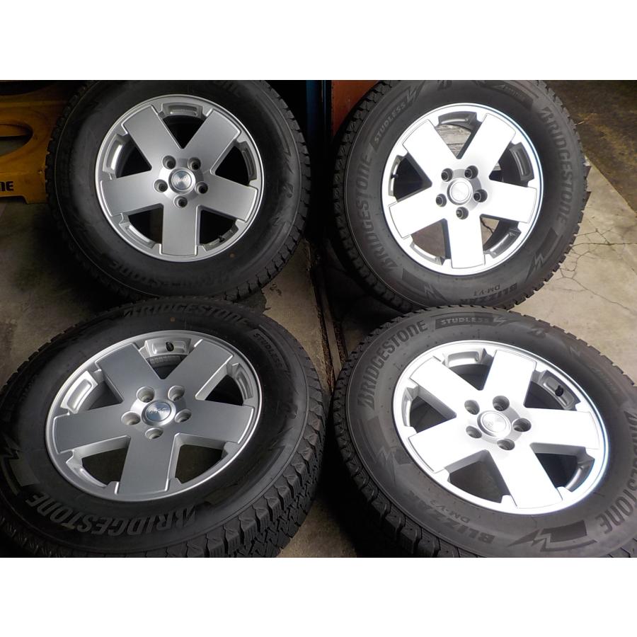 Jeep 業者宛送料安JEEPラングラー純正18インチBSスタッドレス 7.5J +44 127/5 265/65-18 DM-V3 2019年製 10ミリ山美品 京都発 : プレジール京丹波 ...