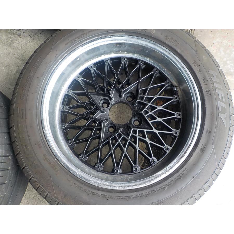 スカイライン（日産） 業者宛送料安 国産 旧車 R30 Z31 S13など SSRメッシュ 16インチ4本セット 7/7.5J＋25/6 ...