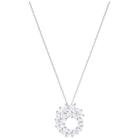 SWAROVSKI スワロフスキー Swarovski リーフ型 葉 冬 LOUISON ペンダント 5415989 : スワロフスキー通販 ...