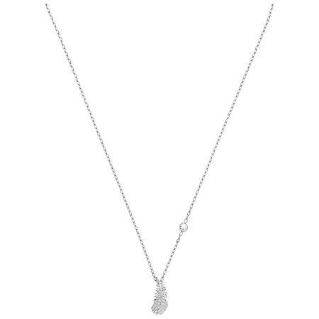 SWAROVSKI（スワロフスキー） フェザー 羽根 NAUGHTY ネックレス 5512365 : スワロフスキー通販プラネタリウム ...