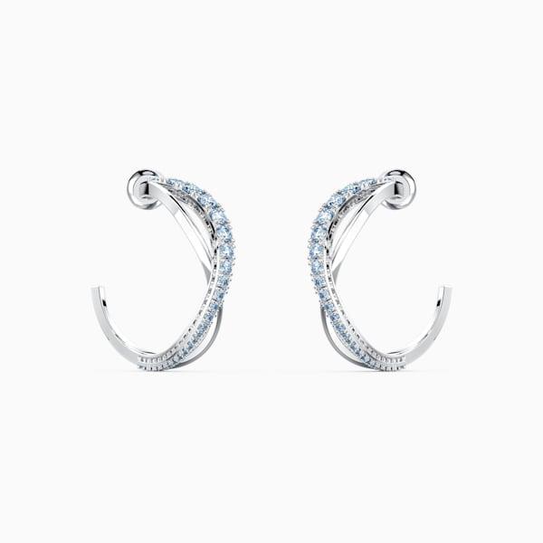 SWAROVSKI スワロフスキー Swarovski TWIST フープピアス 青 5582807 : スワロフスキー通販プラネタリウム ...