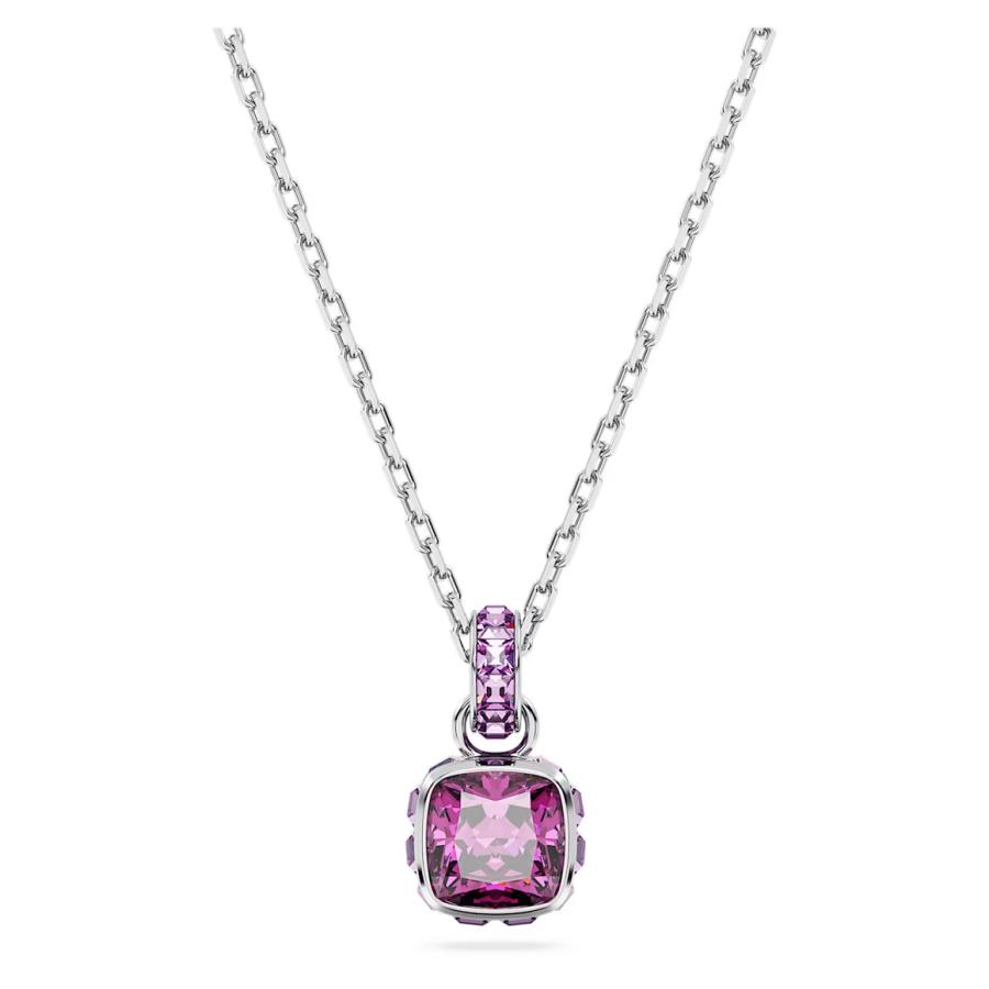SWAROVSKI スワロフスキー Swarovski 誕生石 2月 パープル Birthstone ペンダント 5651708 ...