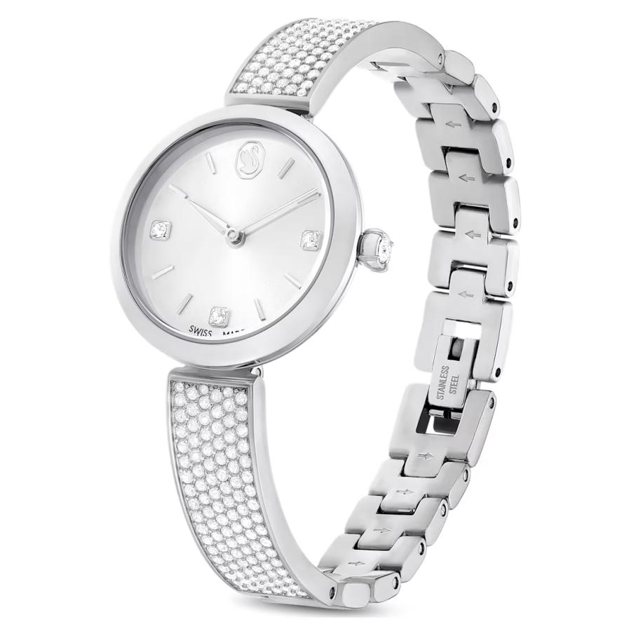 SWAROVSKI スワロフスキー Swarovski 腕時計 Illumina ウォッチ メタルブレスレット シルバー系 5671205 ...