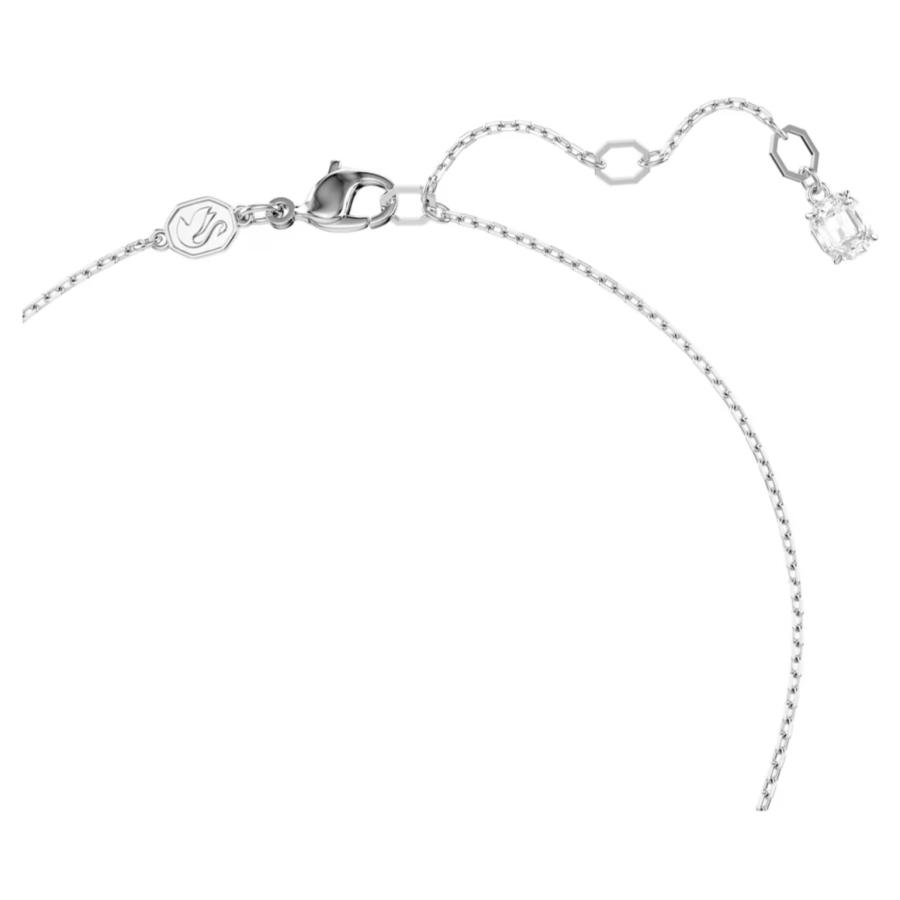 SWAROVSKI スワロフスキー Swarovski ハート ブルー Hyperbola ペンダント ロジウム・プレーティング ...