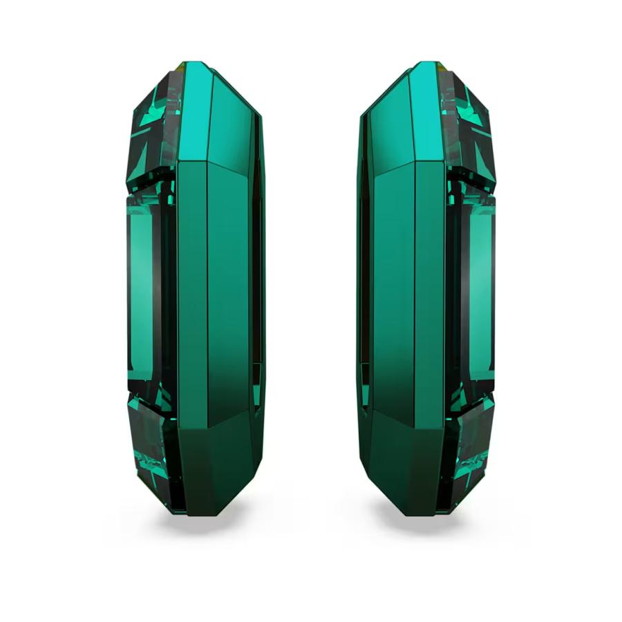 スワロフスキー Swarovski グリーン Lucent フープピアス Small 5680786 : 5680786 : スワロフスキー ...