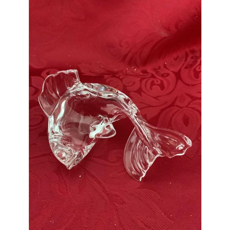 バカラ Baccarat 置物 金魚 フィッシュ クリスタル フィギュリン バカラ Baccarat 置物 金魚 フィッシュ クリスタル フィギュリン