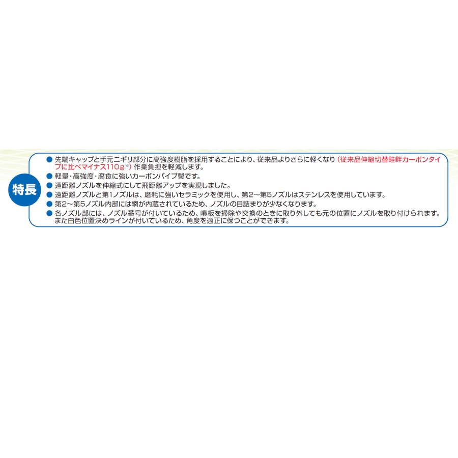 ヤマホ 伸縮切替畦畔CPPSタイプ15型(G1/4) : プランハーベ - 通販 - Yahoo!ショッピング