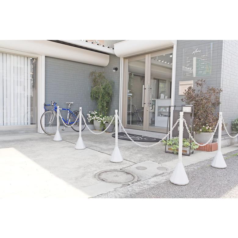 ミツギロン SF-92 スマートチェーンポール 3本セット チェーン付き チェーンスタンド ポールスタンド 区画整備 防犯対策 : 431-sf-92 : ものうりばPlantz - 通販 ...