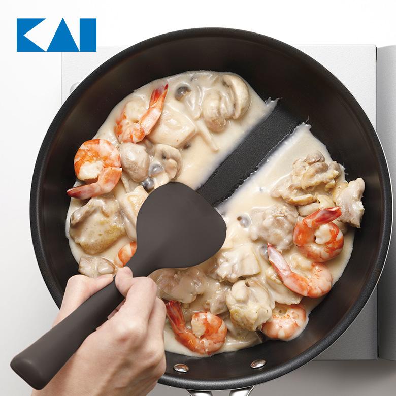 貝印 Kai Kitchen シリコーンスプーン 27cm 食洗機 : ものうりばPlantz - 通販 - Yahoo!ショッピング