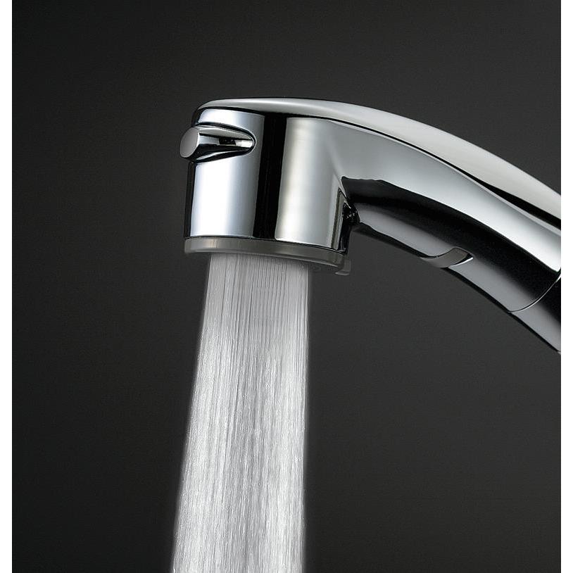 KVK 水栓 シングルレバー洗髪シャワー eレバー FSL121DET : ものうりばPlantz - 通販 - Yahoo!ショッピング