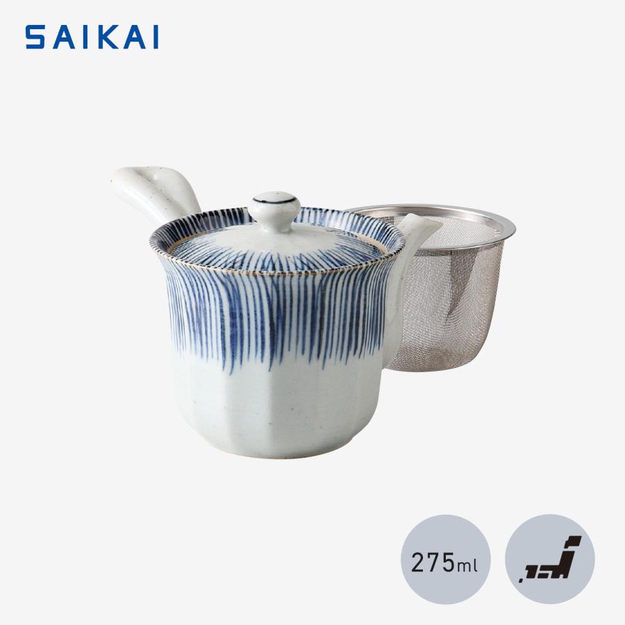 SAIKAI 西海陶器 内外千筋 MS軽量反急須 波佐見焼 波佐見 軽い 急須 シンプル おしゃれ 北欧 かわいい モダン : ものうりばPlantz - 通販 - Yahoo!ショッピング