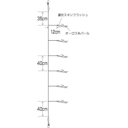 ハヤブサ 釣り 仕掛け サビキ 蓄光スキンサビキ 船アジ・イサキ フラッシュ SS301 10号 ハリス3 敬老の日 おすすめ 便利 Hayabusa : ものうりばPlantz - 通販 ...
