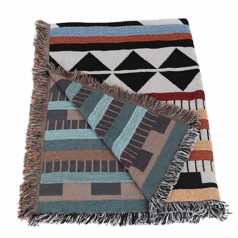 DULTON ダルトン マルチクロス JACQUARD MULTI CLOTH Lサイズ リバーシブル ネイティブ おしゃれ おすすめ アウトドア ゴルフ キャンプ : ものうりばPlantz ...